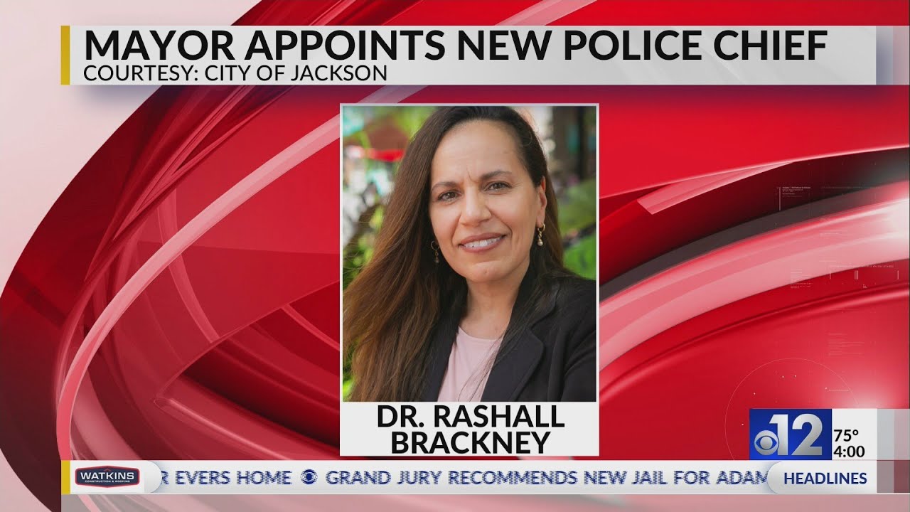 Jackson mayor appoints RaShall Brackney as new police chief - YouTube