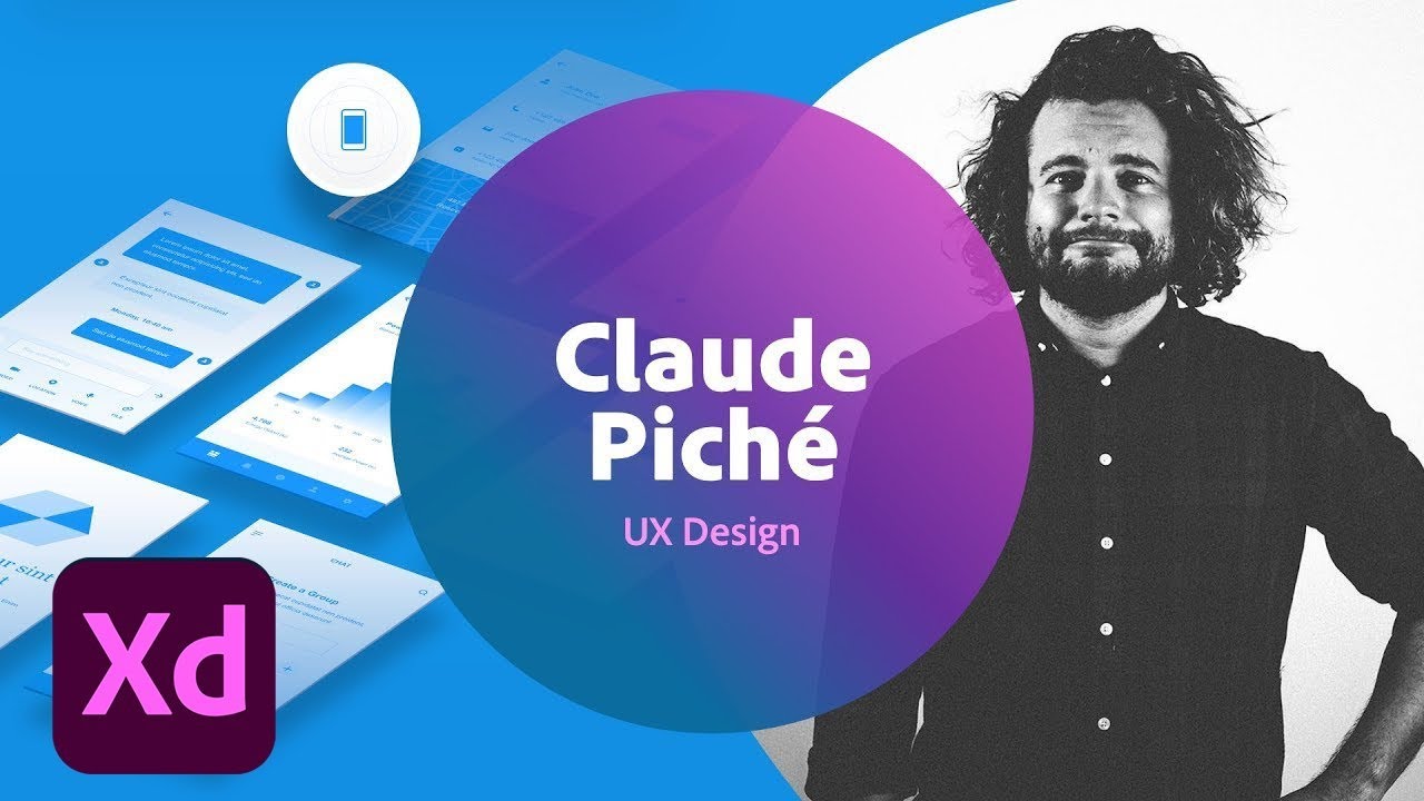 Live UI/UX Design with Claude Piché - 1 of 3 | Adobe Creative Cloud ...