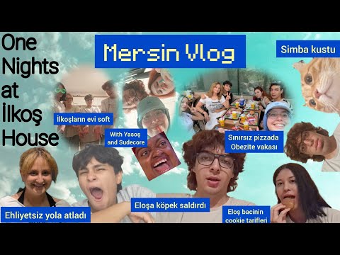İlkoşların Evi Vlog (Mersin) - Sak*o Cinayeti - Sınırsız pizza - Hiltonsa Kızları