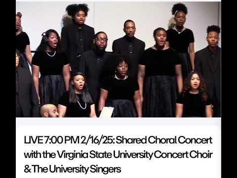 Virginia State University Concert Choir (2/16/25) - YouTube