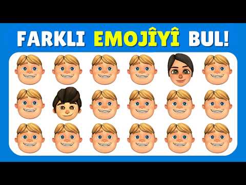 FARKLI EMOJİYİ BUL‼👱‍♂️ Film Karakterleri Özel 🔥 Emoji Bulmaca
