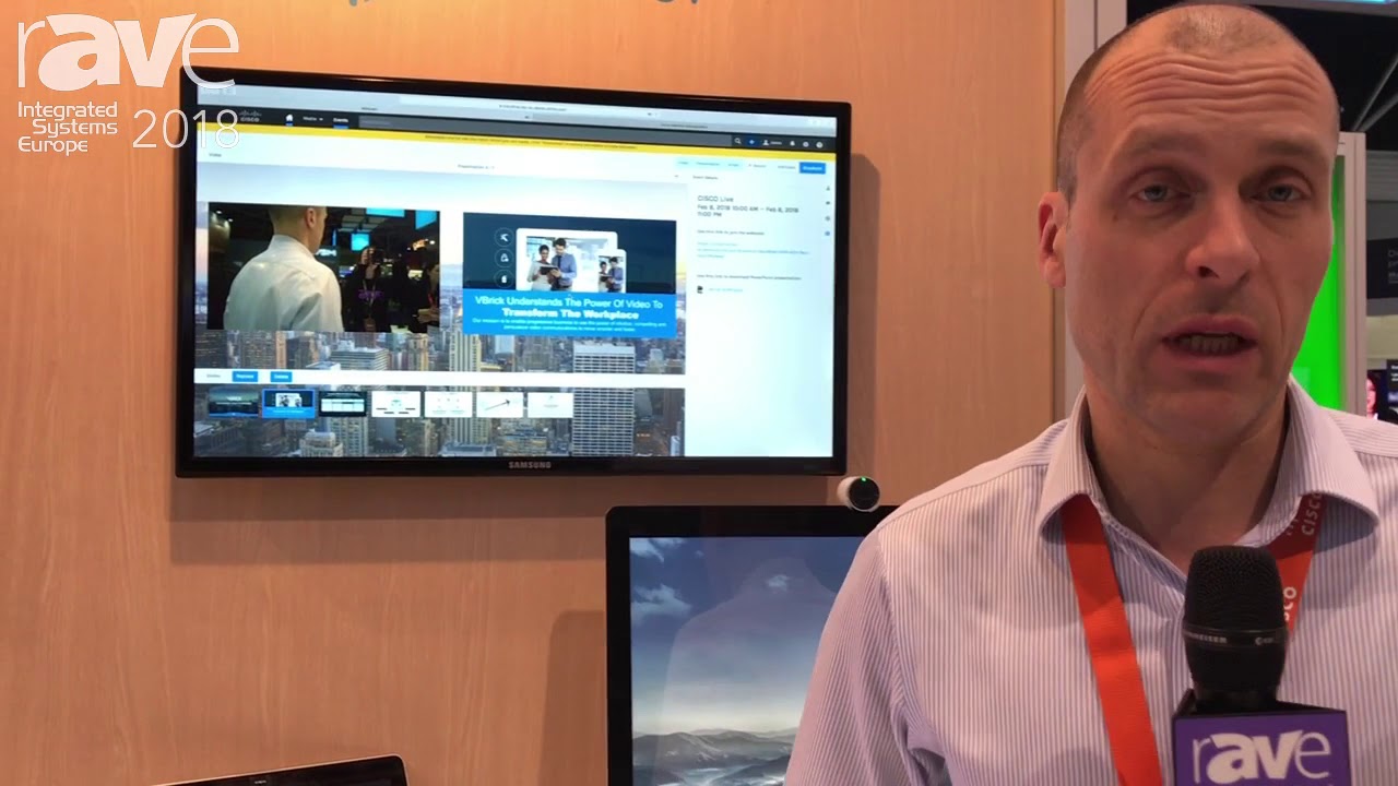 ISE 2018: vbrick Discusses rev Enterprise Steaming on the Cisco Stand ...