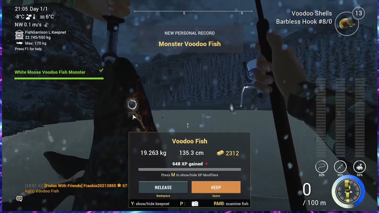 Fishing Planet - White Moose Voodoo Shells Mission and White Moose ...