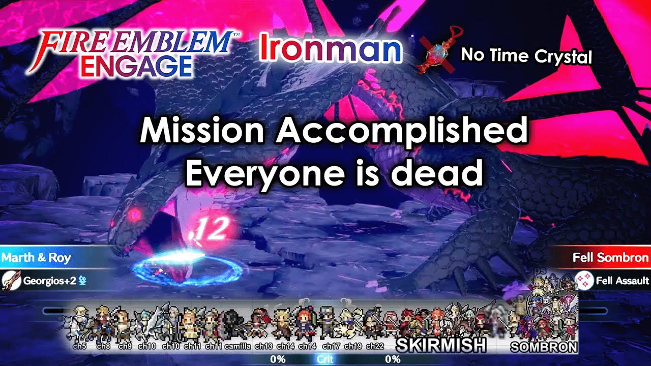 FE Engage Final Step: Complete the game with every character but Alear ...