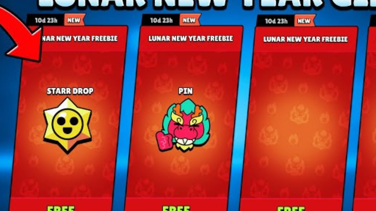 Full list of Lunar New Year Freebies |Brawl Stars| - YouTube
