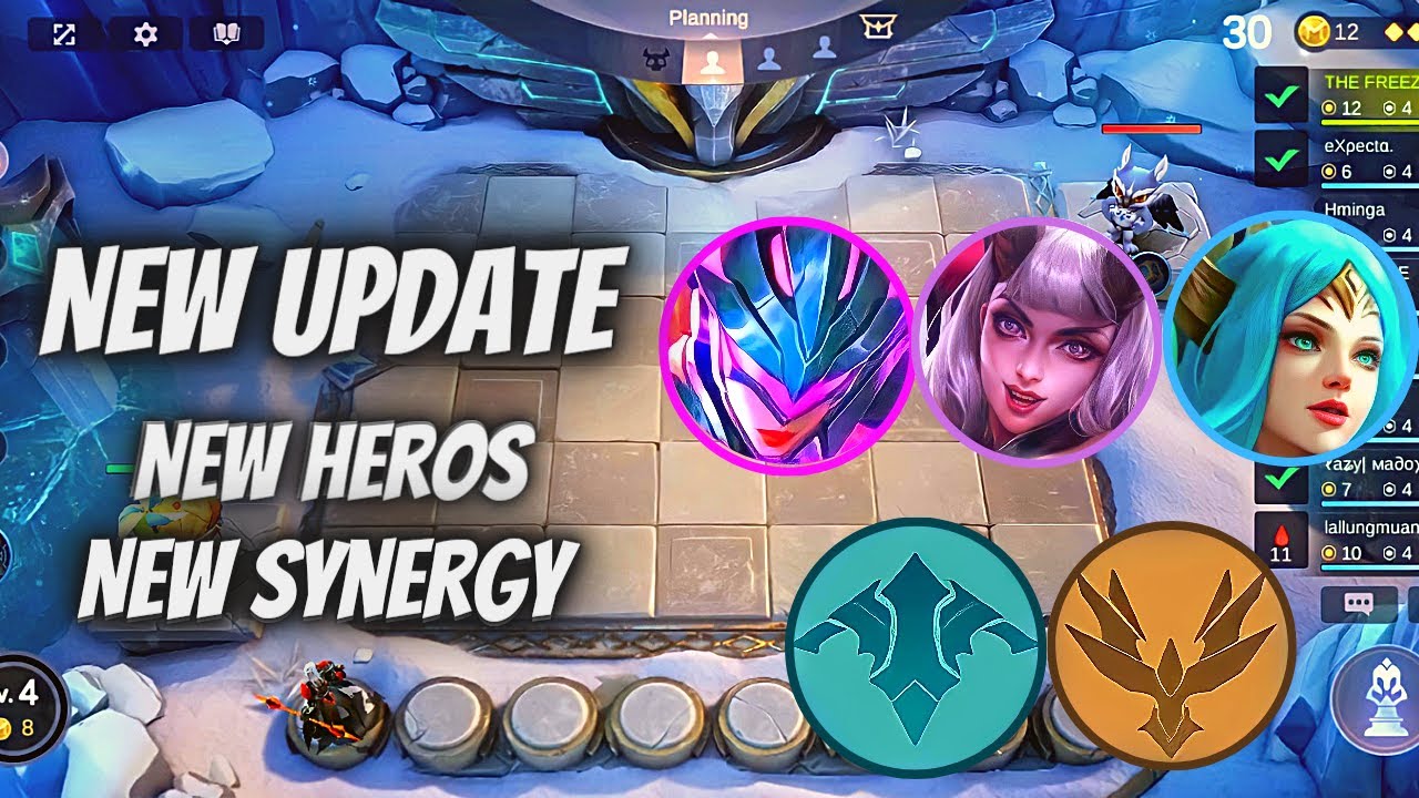 BIG UPDATE NEW HERO NEW SYNERGY REVAMP HERO SKILLS REVAMP SYNERGY | ALL ...