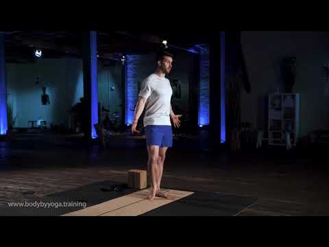 Absolute Beginners Tree Pose Tutorial | Tree Pose Yoga Steps - YouTube