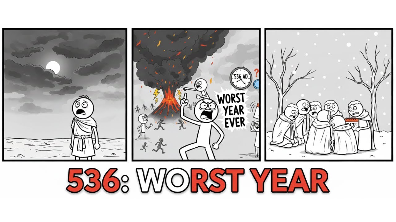 Why it was the Worst Year to be Alive: 536 AD - YouTube