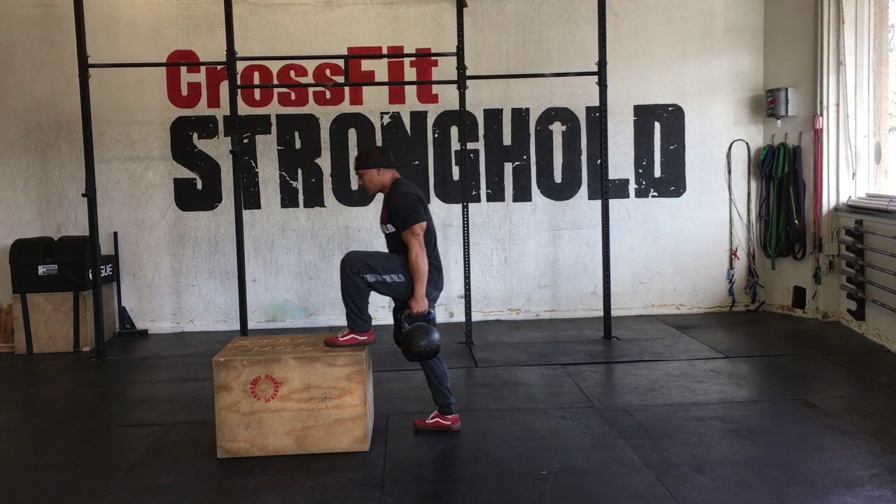 EPIC Series How-To: Kettlebell Step-Ups - YouTube