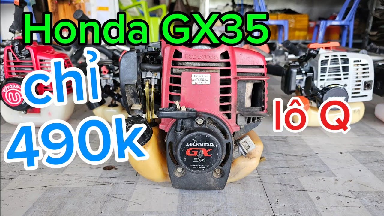 Máy cắt cỏ nhật bãi HONDA GX35 giá chỉ 490k quá rẻ 0969503779 (lô Q) 19 ...