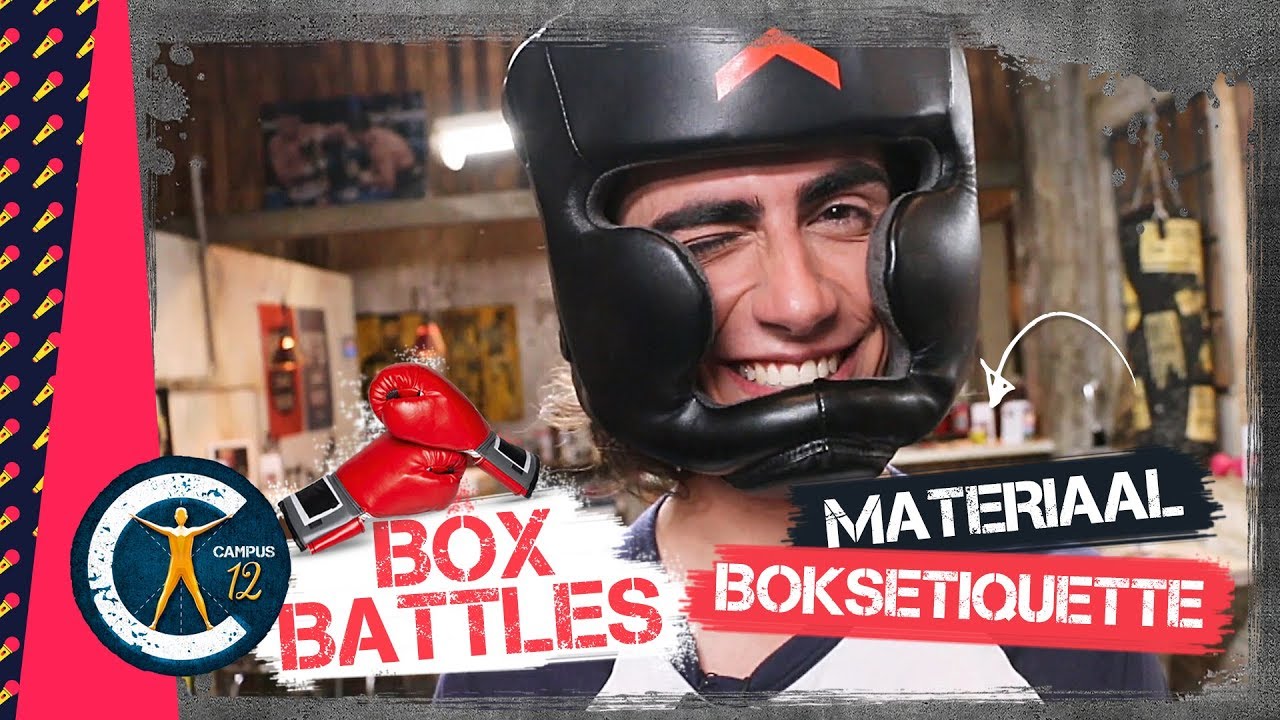 Campus 12 Box Battles! Stap 2: Het ideale boksmateriaal! - YouTube
