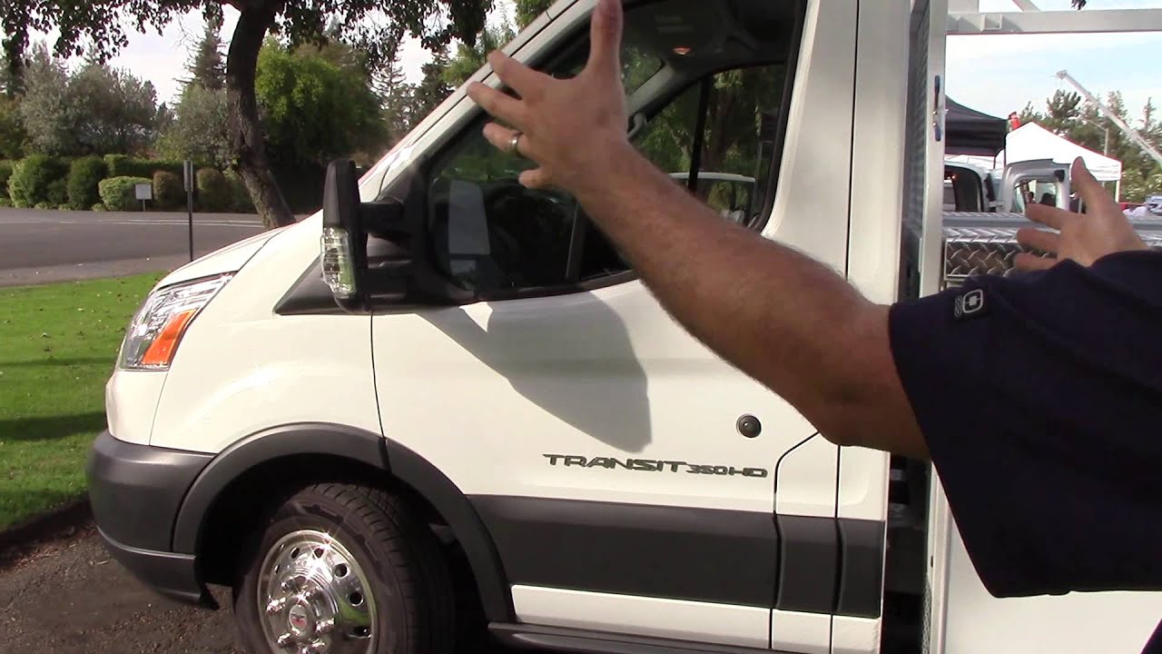 Why the Ford Transit Makes A Great Service Body Truck - YouTube