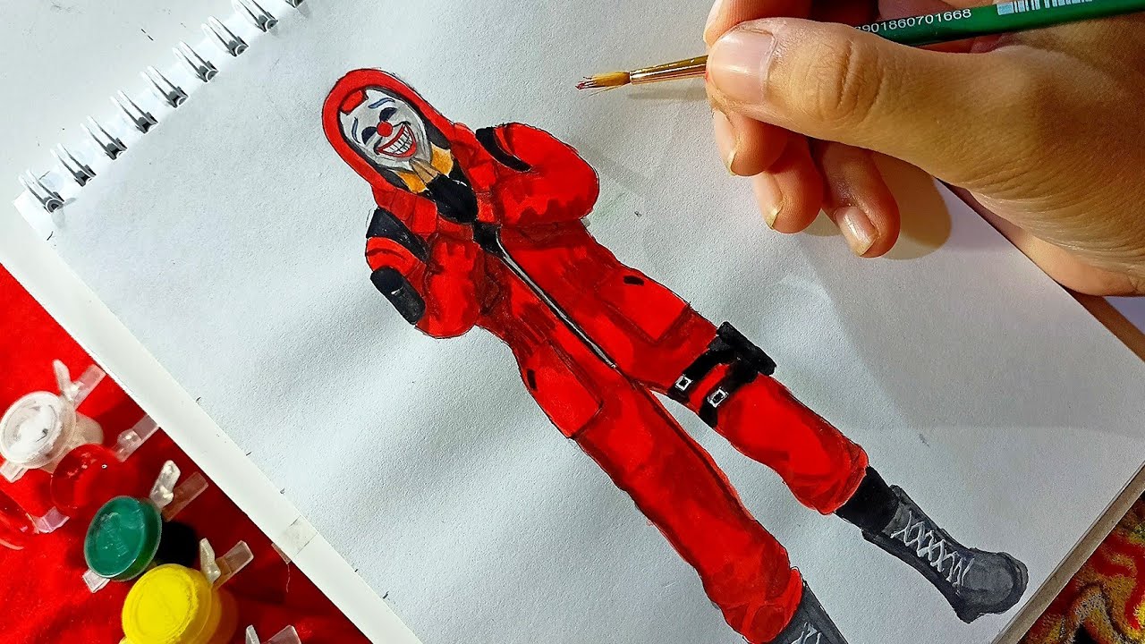 CRIMINAL BUNDLE DRAWING | RED CRIMINAL BUNDLE DRAWING | FREE FIRE ...