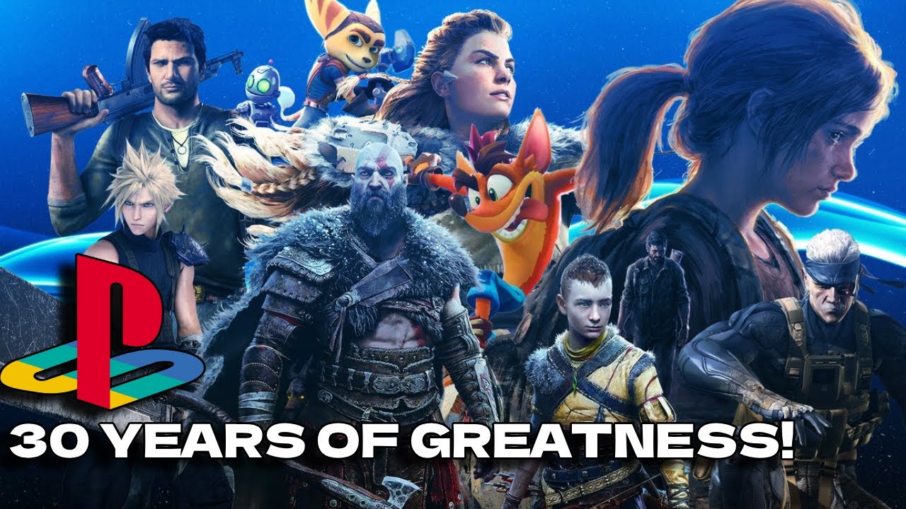 PLAYSTATION - 30 YEARS OF GREATNESS! - YouTube