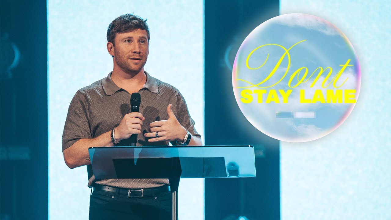 Don't Stay Lame | Pastor Nathan Green | 09.08.2024 - YouTube