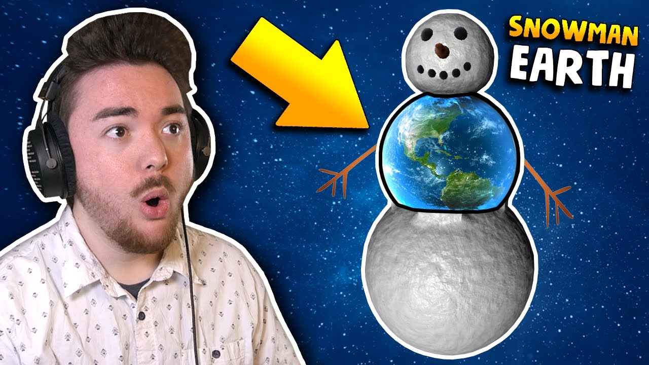 I turned EARTH into a SNOWMAN!!! | Solar Smash - YouTube