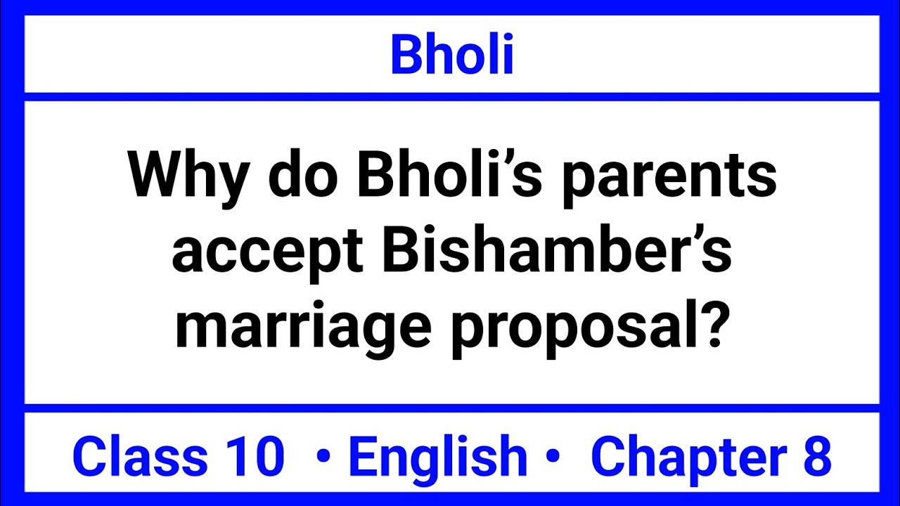Why Do Bholi’s Parents Accept Bishamber’s Marriage Proposal | Bholi ...