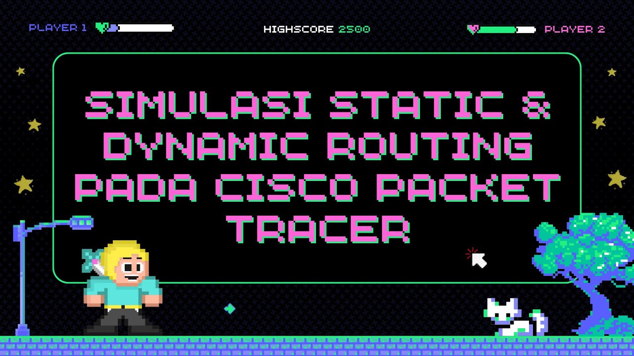 SIMULASI STATIC & DYNAMIC ROUTING PADA CISCO PACKET TRACER - YouTube