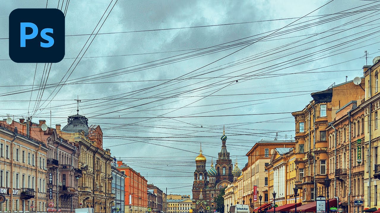 Remove IMPOSSIBLE Power Lines FAST With Photoshop remove-impossible-power-lines-fast-with-photoshop