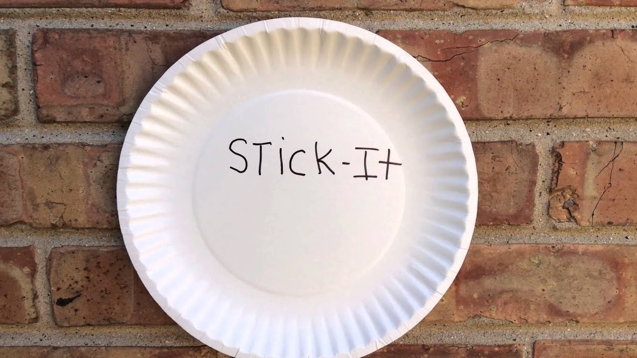 Sticky Plates Video; Flying Paper Plates - YouTube