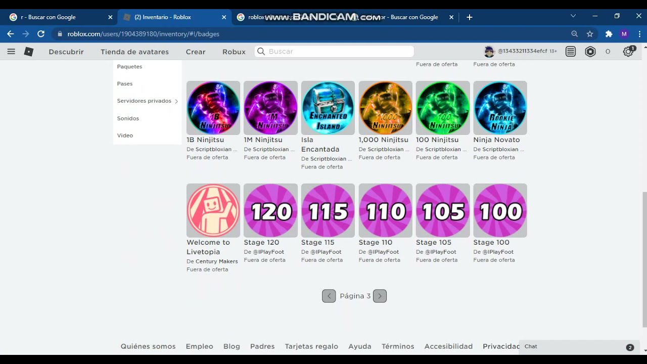 Enseñando todas mis emblemas en roblox son (168) - YouTube