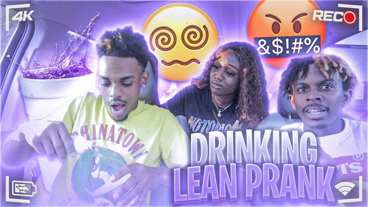 I STARTED SIPPIN' "LEAN" IN FRONT OF BEST FRIEND & THIS HAPPENED - YouTube