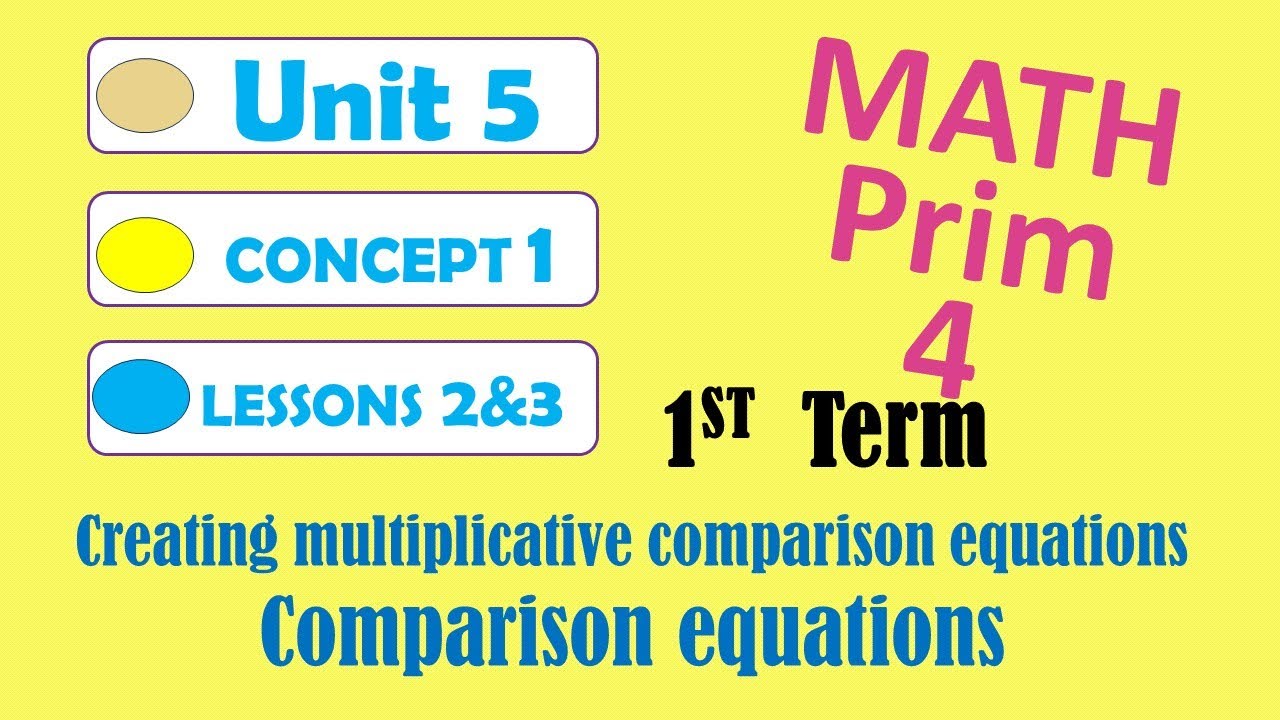 math grade_4 1st_term unit_5 lessons_2&3 ( creating & solving ...