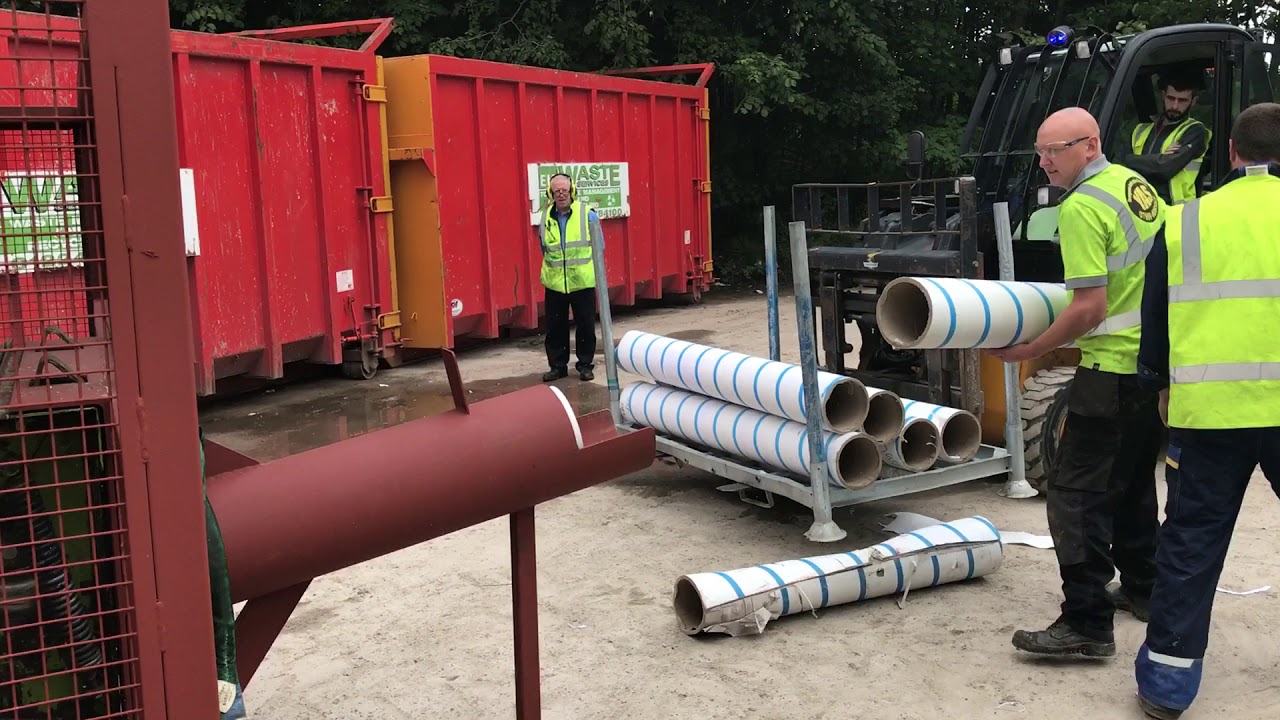 Core shredder - YouTube