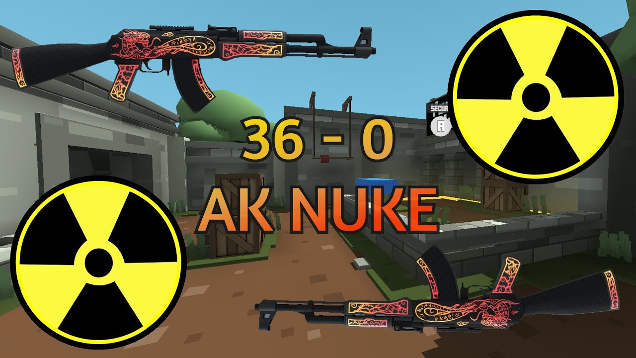Krunker 36-0 Assault Rifle Gameplay (NUKE) - YouTube