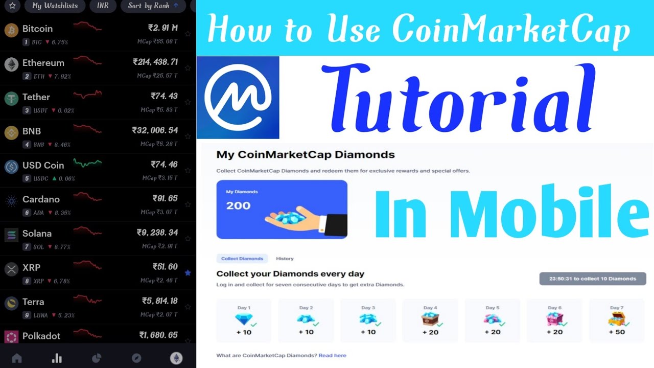 CoinMarketCap || How to use || Tutorial - YouTube