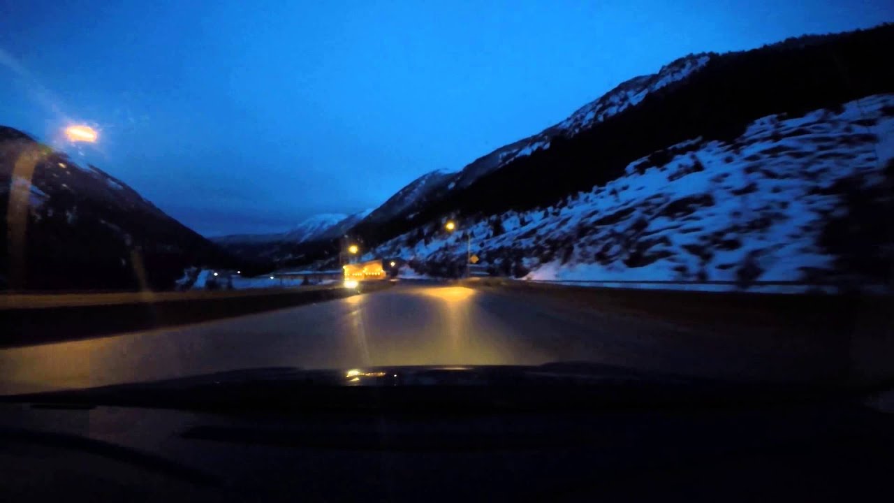 Driving Highway 5 - Coquihalla Snow Shed - British Columbia - 17th ...