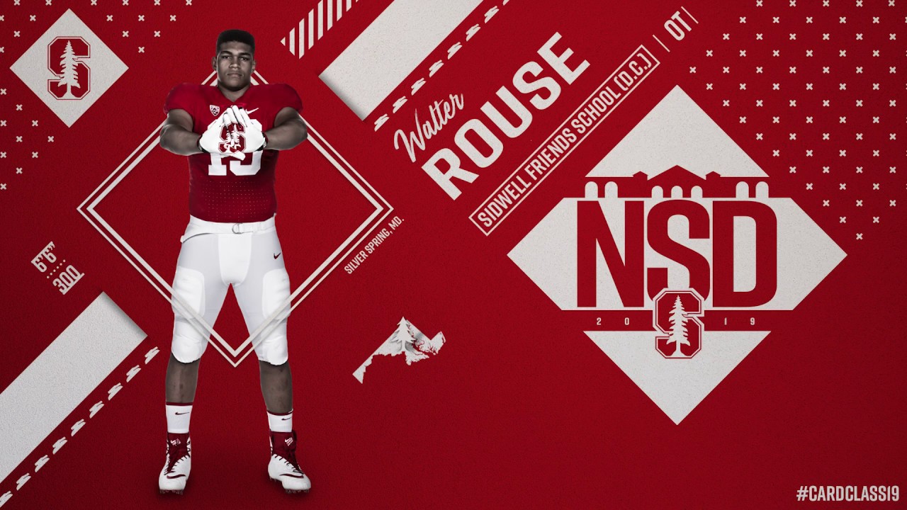 Stanford Football: Walter Rouse | #CardClass19 - YouTube