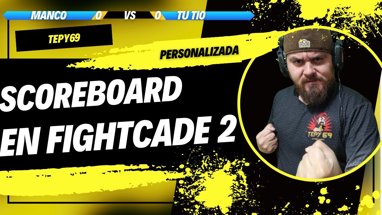 Como cambiar la barra de score en fightcade 2? - YouTube