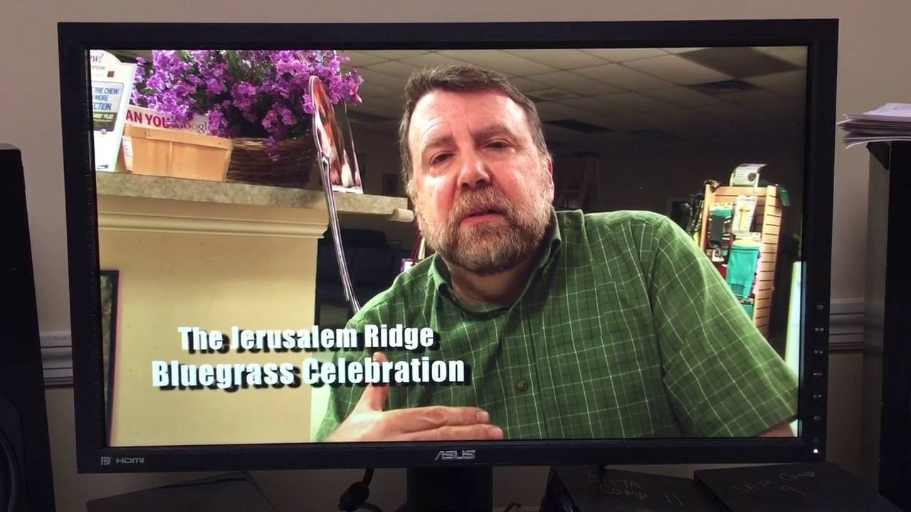 Jerusalem Ridge Bluegrass Celebration 2016 Announcement 1 - YouTube