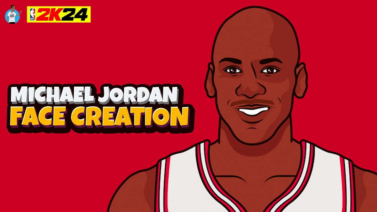 Michael Jordan Face Creation - NBA 2K24 (Next Gen) - YouTube