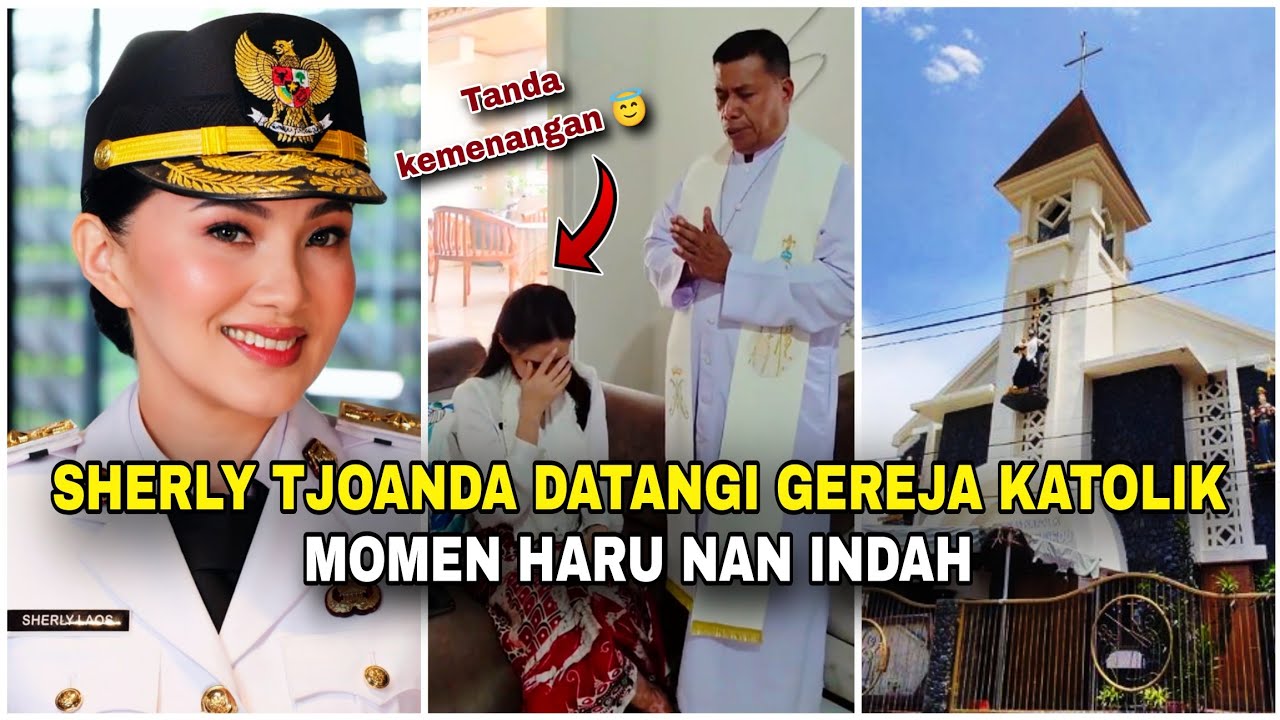 Gubernur Maluku Utara Sherly Tjoanda datangi Gereja Katolik‼️Ada apa ...