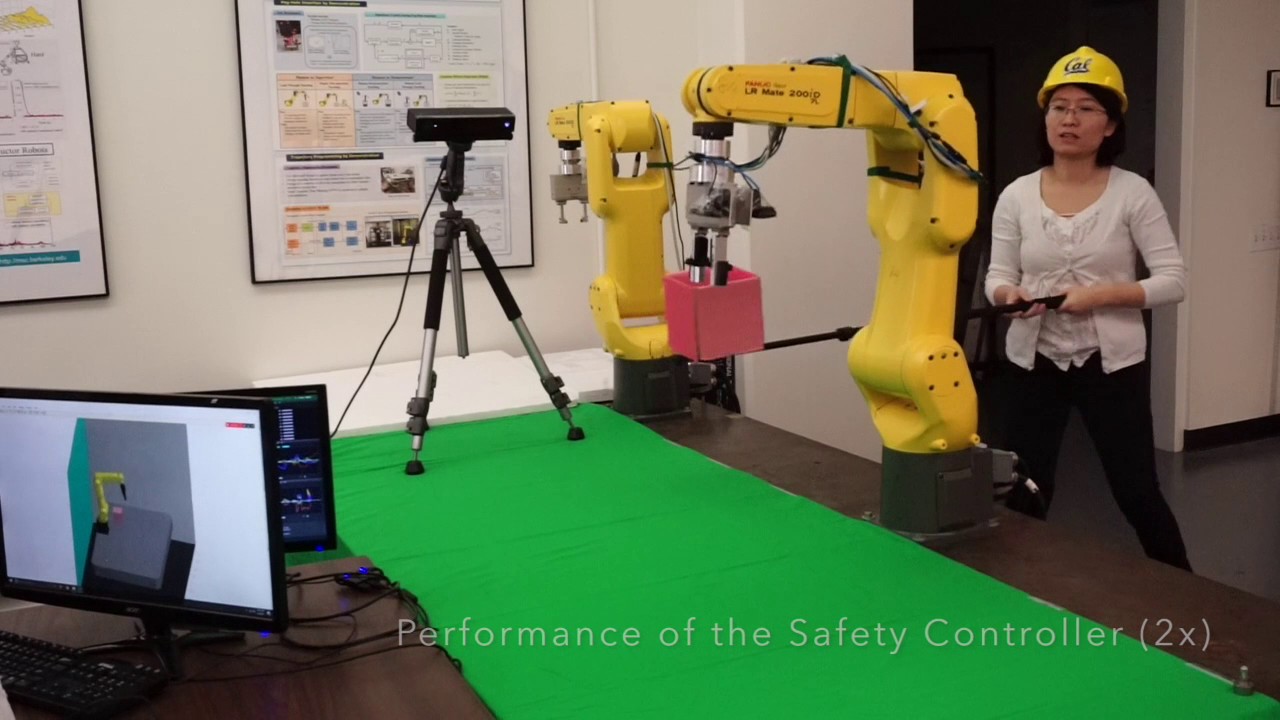 Safe Human Robot Interactions Enabled by the Safety Controller - YouTube