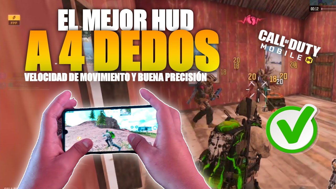 MI HUD A 4 DEDOS | VELOCIDAD Y AIM | ACTUALIZADO | CALL OF DUTY MOBILE ...