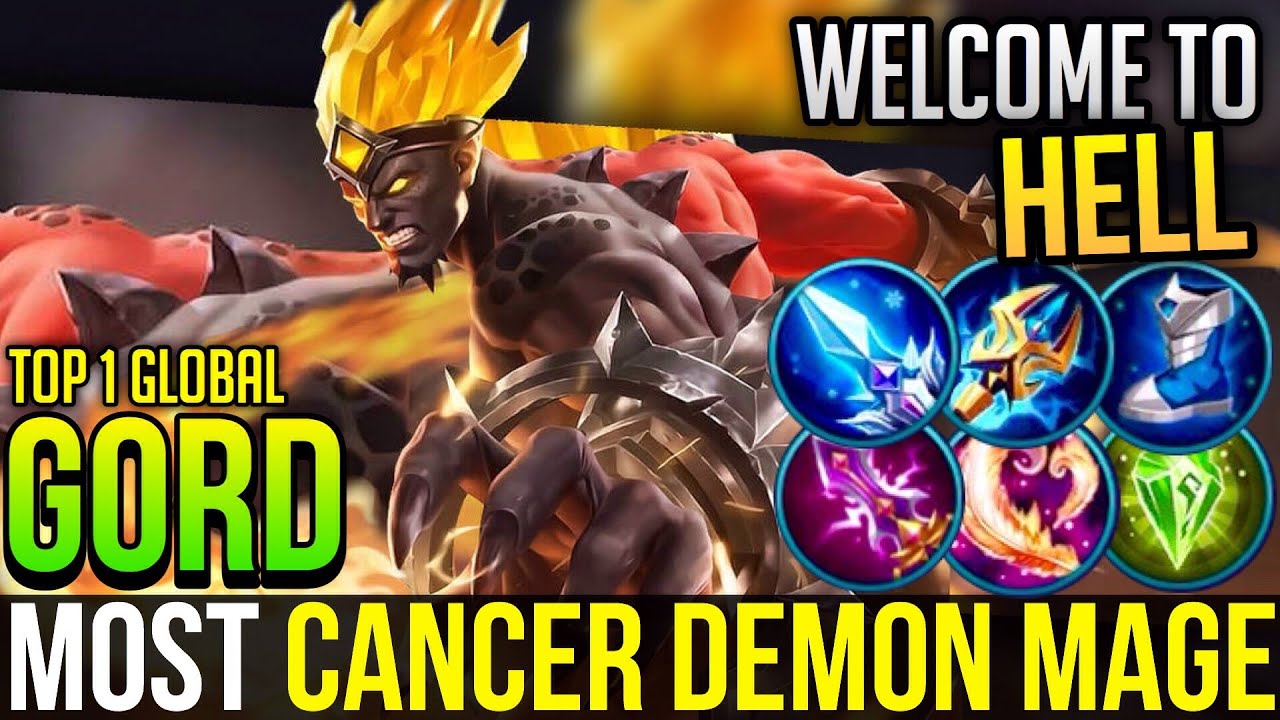 DEMON MAGE!| Gord Best Build & Gameplay | Top 1 Global Gord | Mobile ...