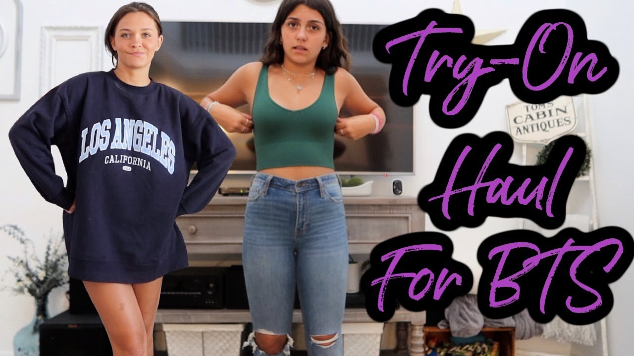 BACK TO SCHOOL CLOTHING TRY ON HAUL 2022! EMMA AND ELLIE - YouTube