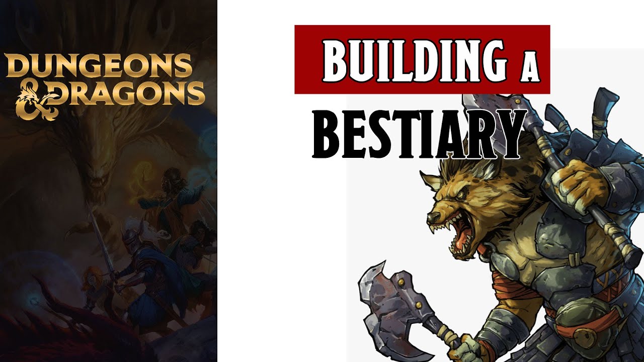 Building your own DnD Bestiary - YouTube