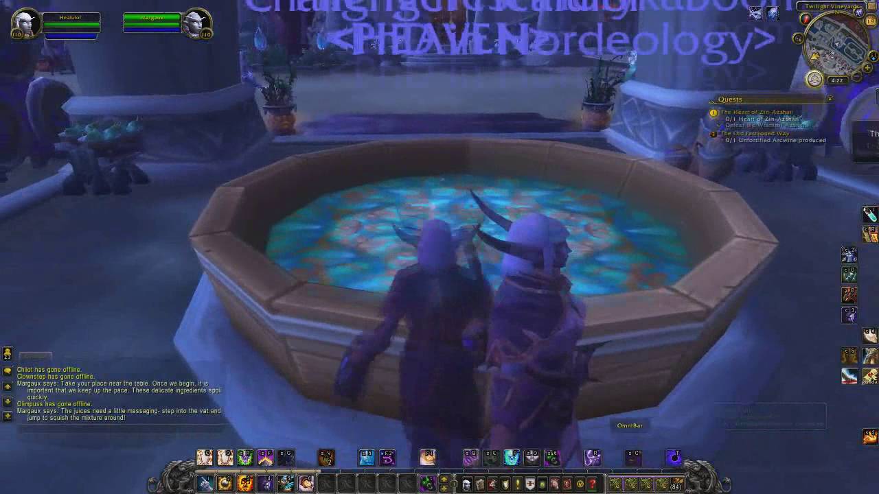 WoW Legion : Suramar Quest - The Old Fashioned Way - YouTube