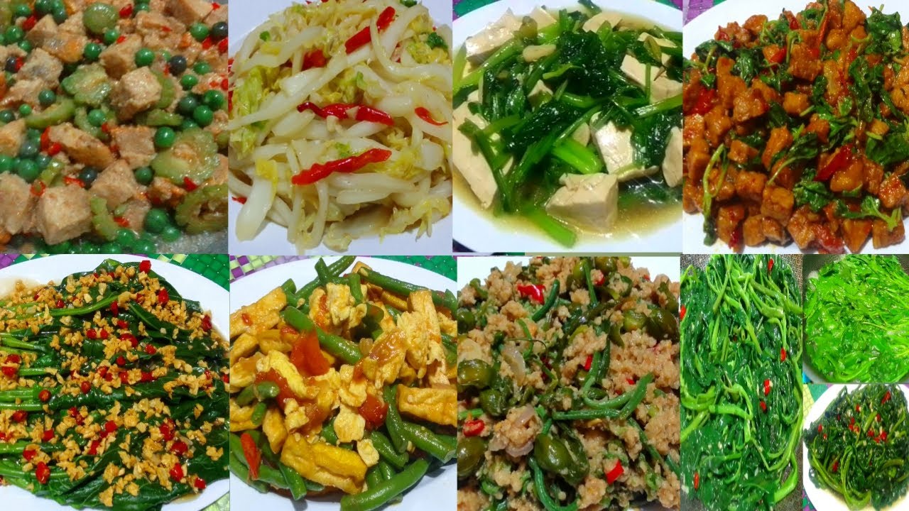 8 Inspirasi Ide Masakan Sederhana Sehari-hari || Resep Tumisan Untuk ...