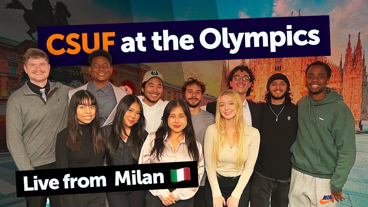 CSUF at the 2026 Winter Olympics | Live from Milan - YouTube