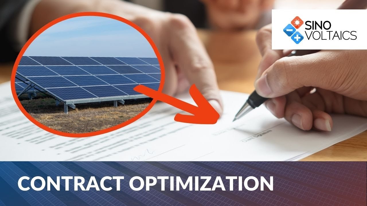 Optimizing Solar PV Power Purchase Agreements #PPA #PV - YouTube