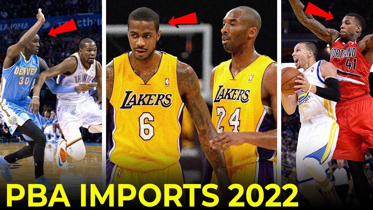 Pang malakasan ang Import ng SMB! | PBA Imports 2022: 7 NBA Players, 3 ...