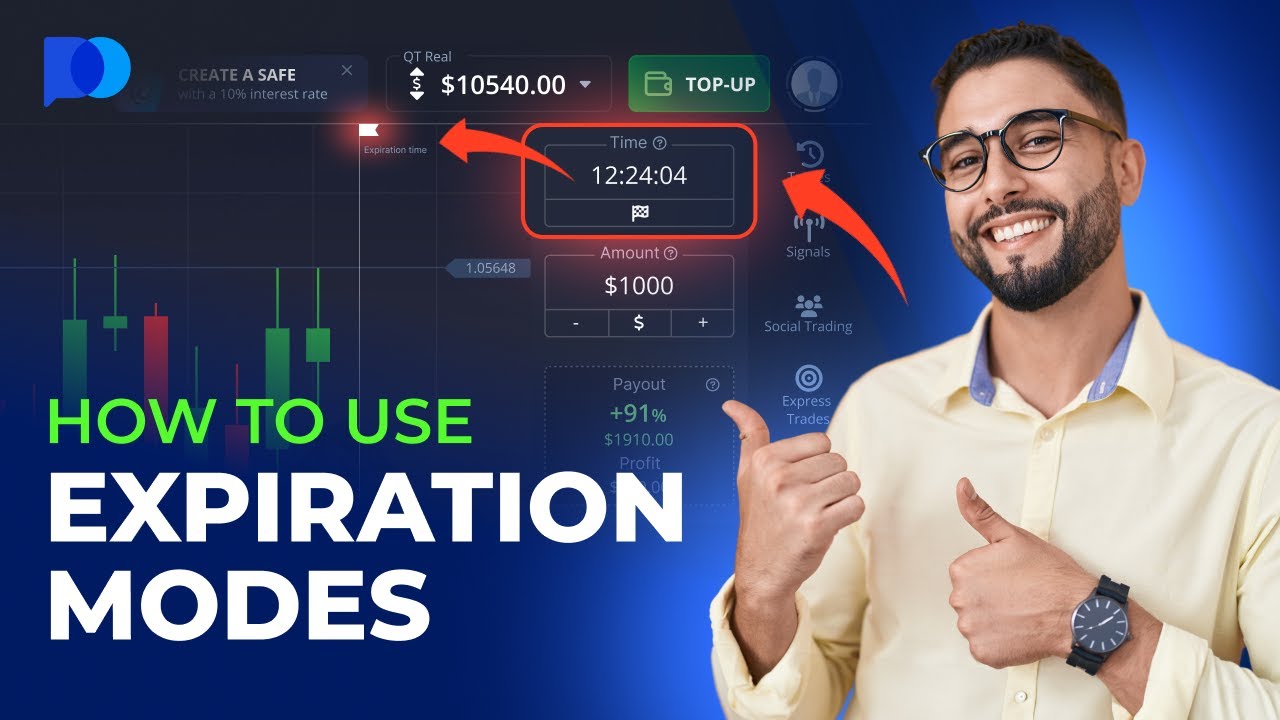 How to Use Expiration Modes | How to Trade on Pocket Option | Trading Tutorial - YouTube