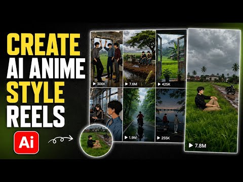 How To Make Relaxing Ai Anime Reels | Relaxing Ai Anime Style Reels Kaise Banaye