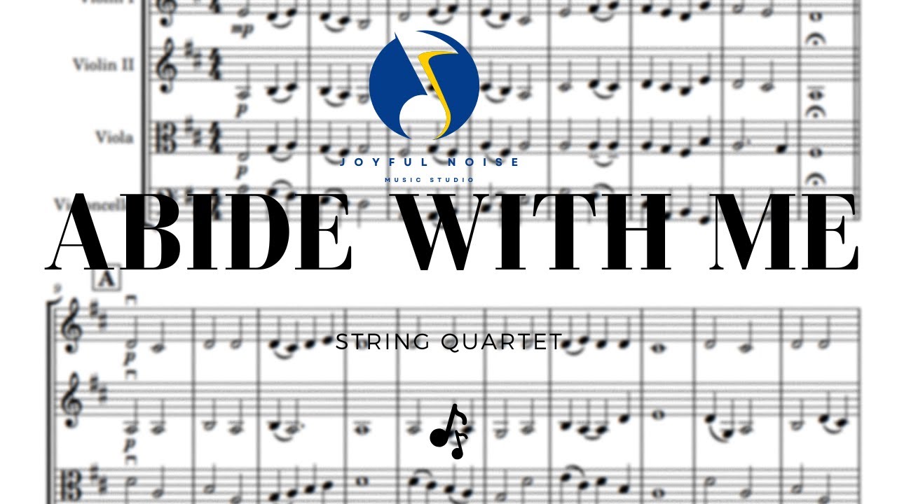 Abide with Me - String Quartet Arrangement - YouTube