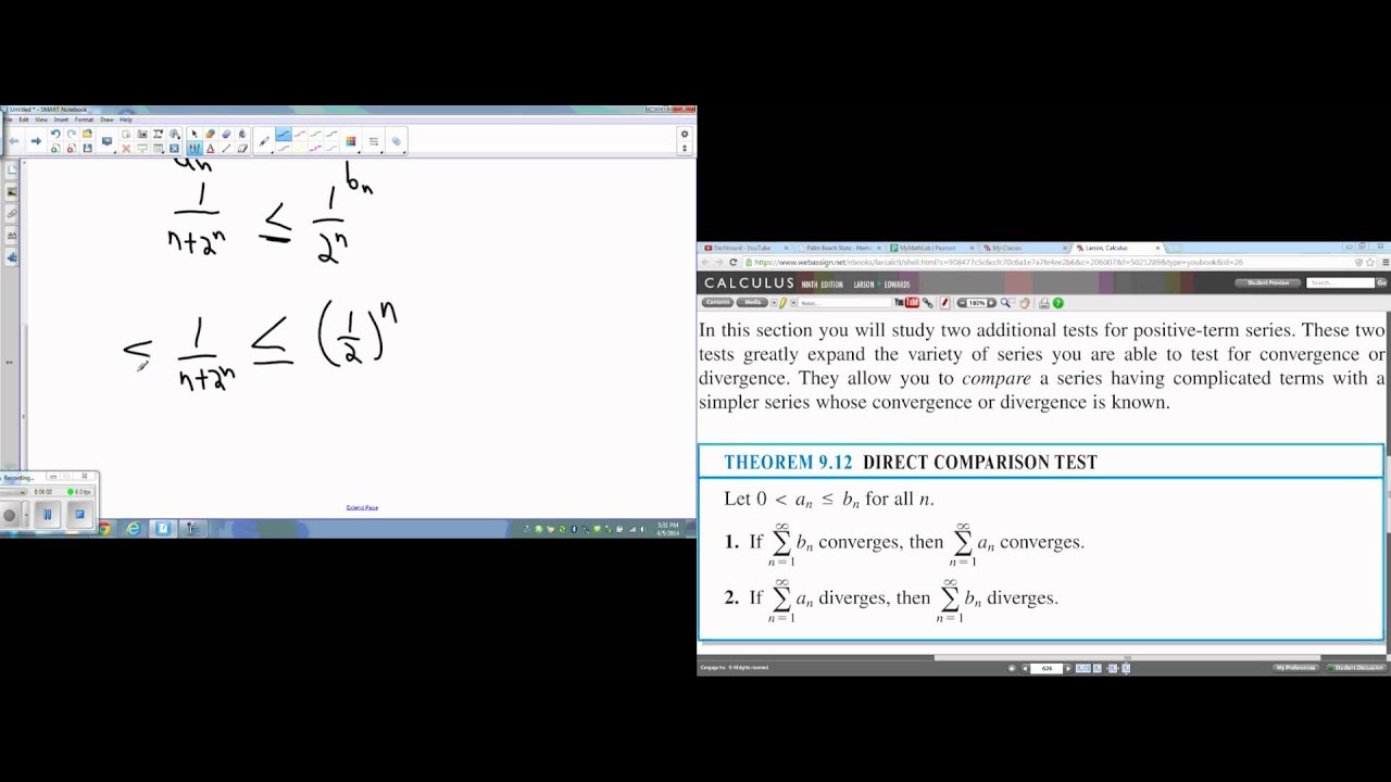 Direct Comparison Test - YouTube